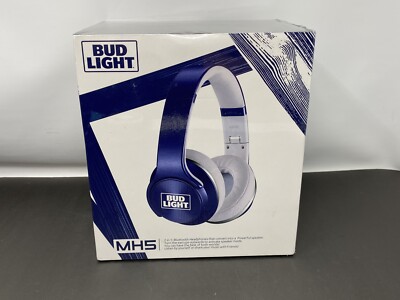 NEW SEALED Bud Light MH5 Bluetooth Headphones Speaker + Wireless | eBay