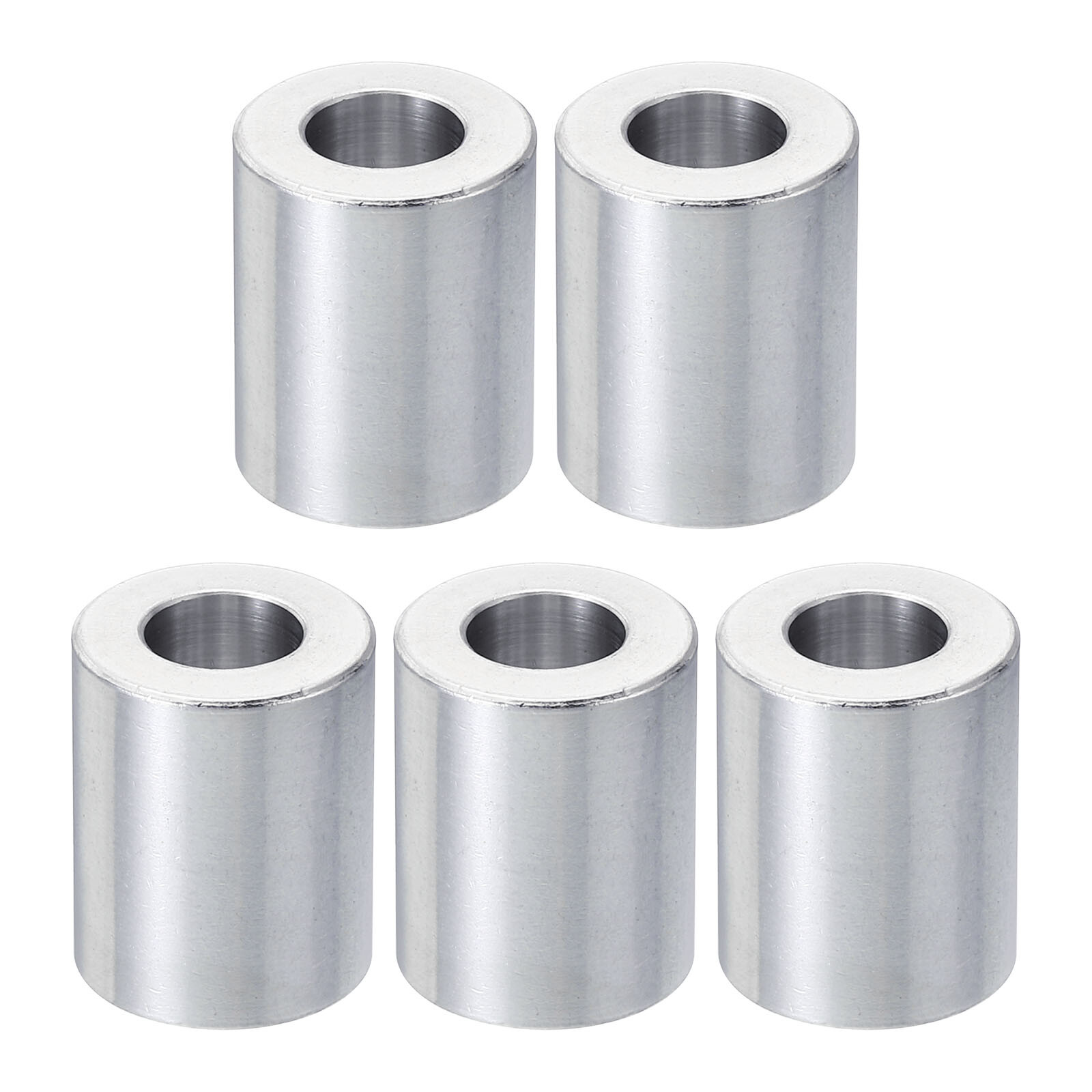 5 Pcs M10 Aluminum Spacers Metal Spacer Aluminum 10.5mm ID x 20mm OD x ...