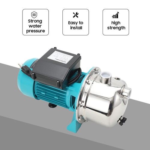 1HP Shallow Well Pump Water Transfer Pump, Portable Sprinkler Booster ...