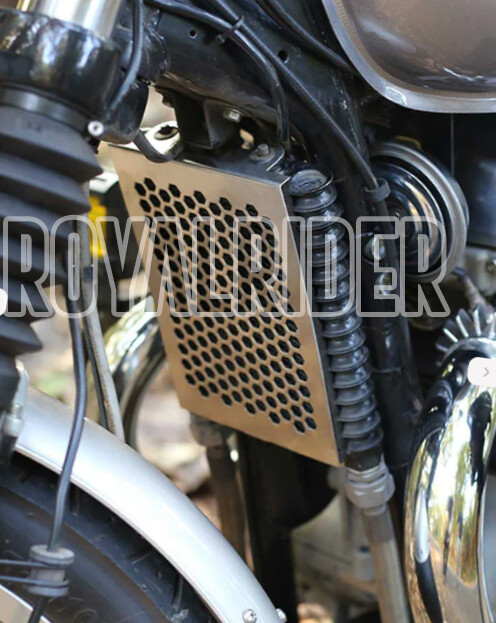 Royal Enfield Hexagon Radiator Grill For Interceptor 650 & Continental ...