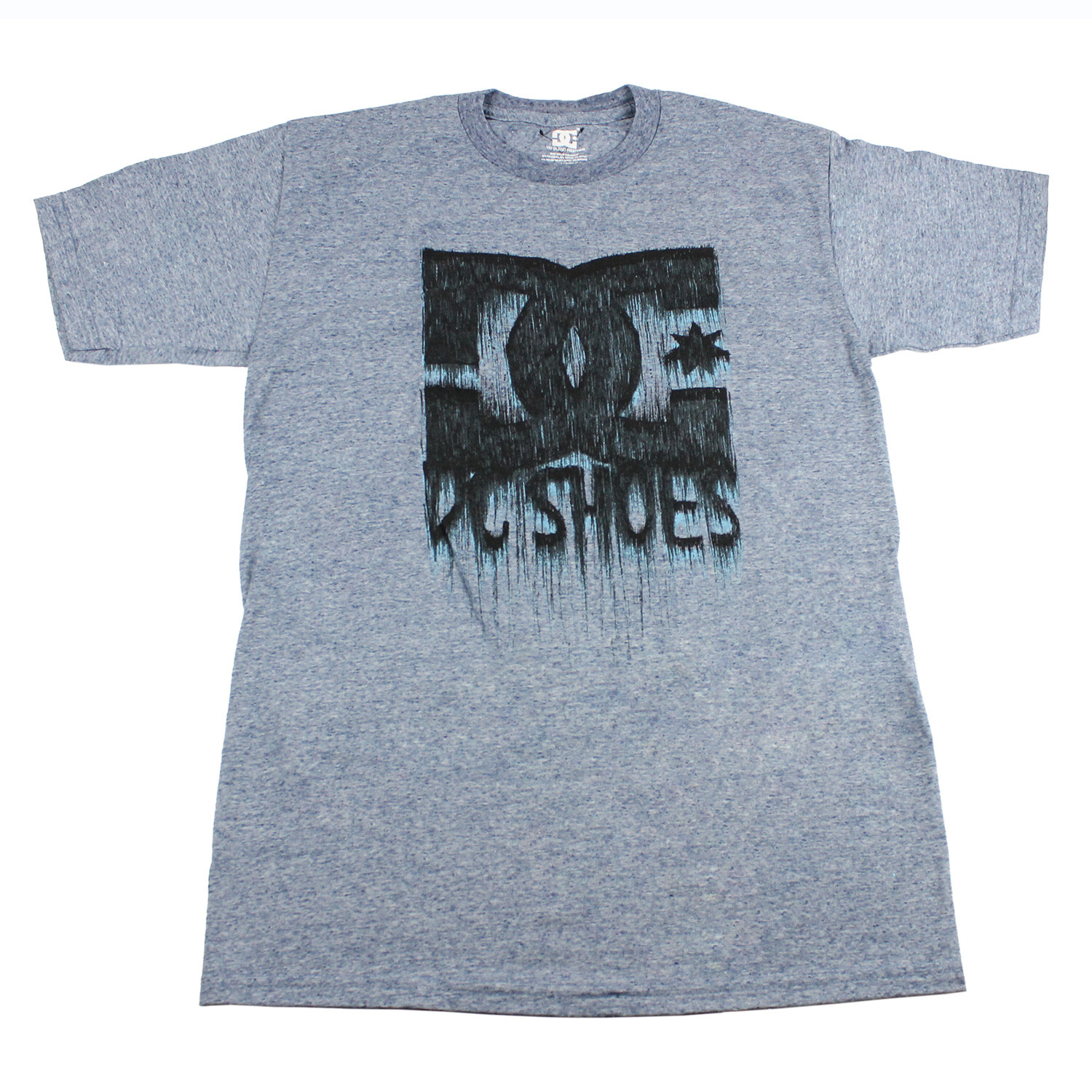 DC Shoe Co T-SHIRT HYSTERIC Blue Premium Fit Heathered Tee SZ: SMALL ...