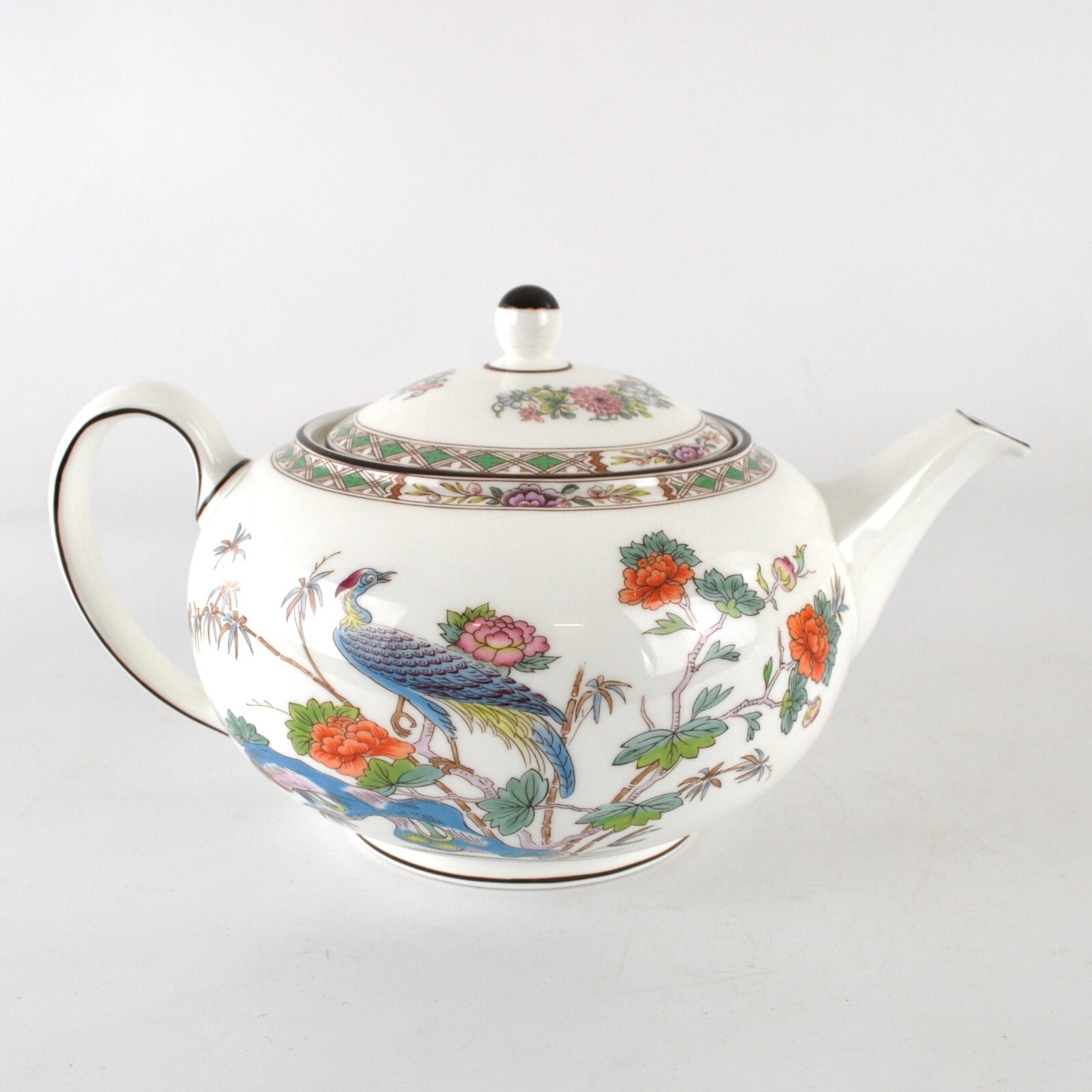 Wedgwood Kutani Crane Teapot with Lid Large 2.5 pint Vintage ...