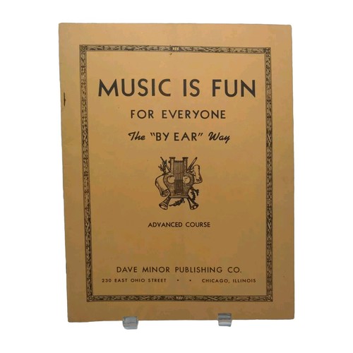 Music is Fun Dave Minor Sheet Music Song Book Self Teach Practice Piano ...