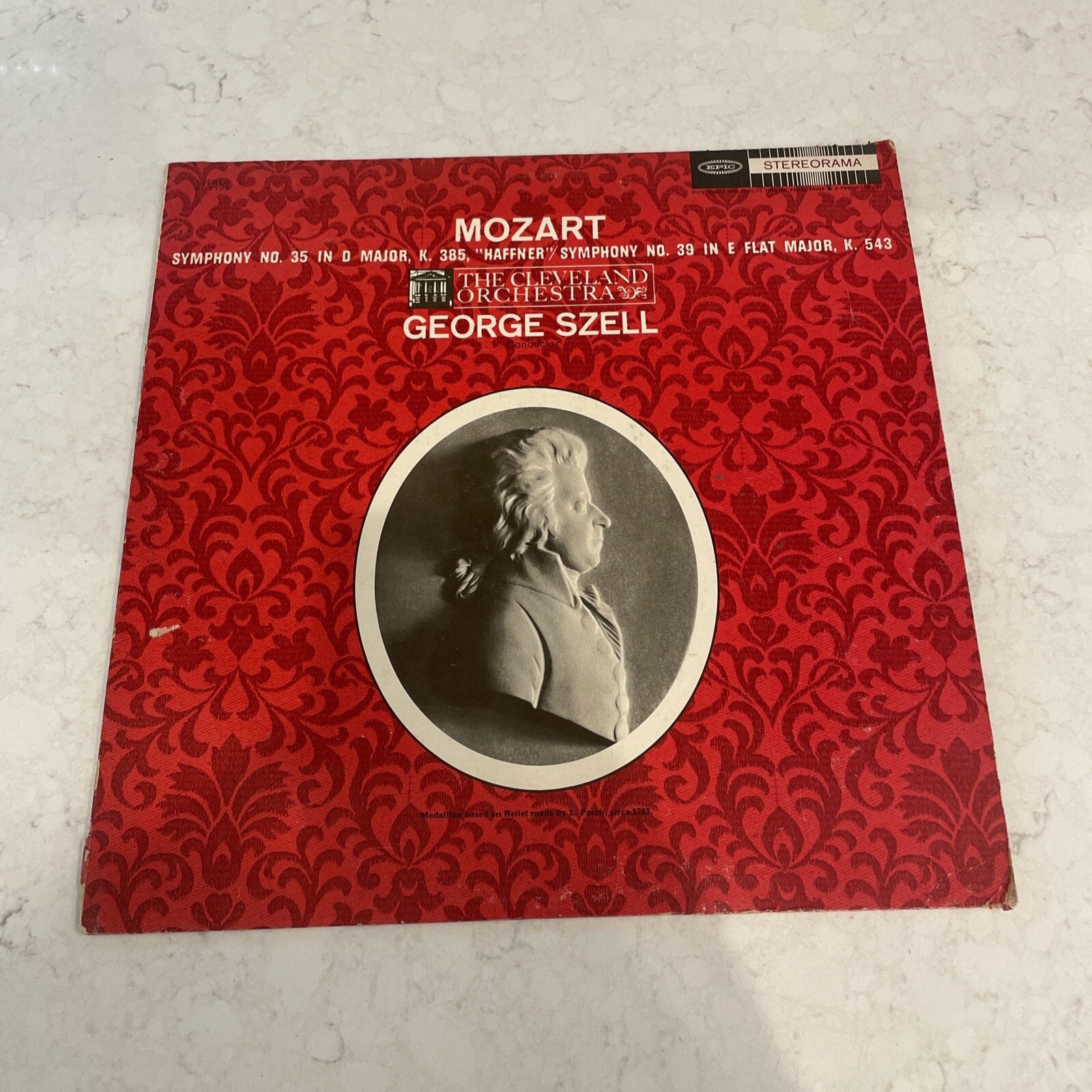 RARE EPIC STEREORAMA BC 1106 MOZART SYMPHONY #35 & #39 SZELL | eBay