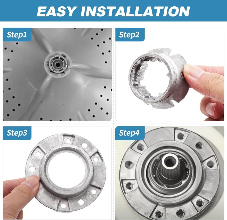 W10324651 Washer Drive Hub &Spanner Wrench For Whirlpool Maytag Amana ...