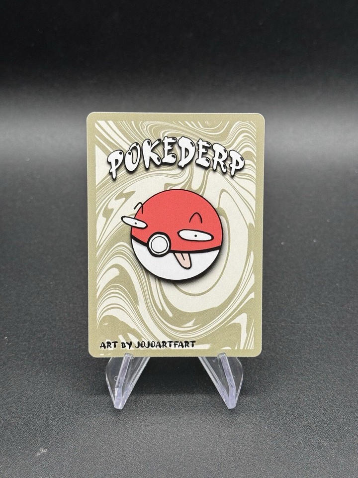 1st Edition Pokederp 2 Wiggles - Wigglytuff 21/38 Custom Derpy Card | eBay