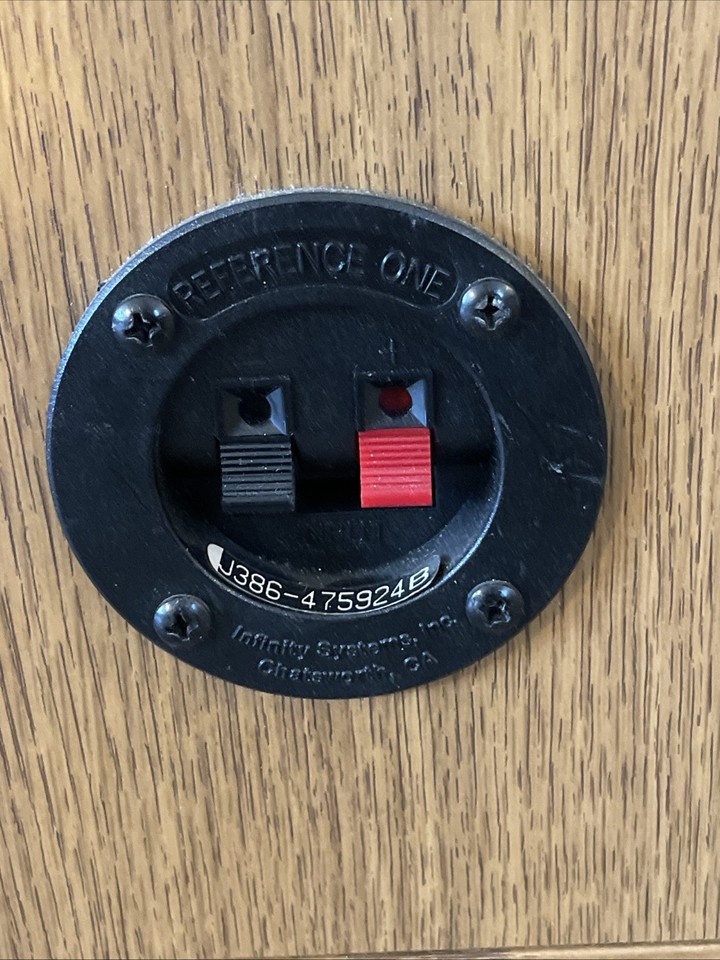 Vintage Infinity Reference One Speakers Working Check Photos | eBay