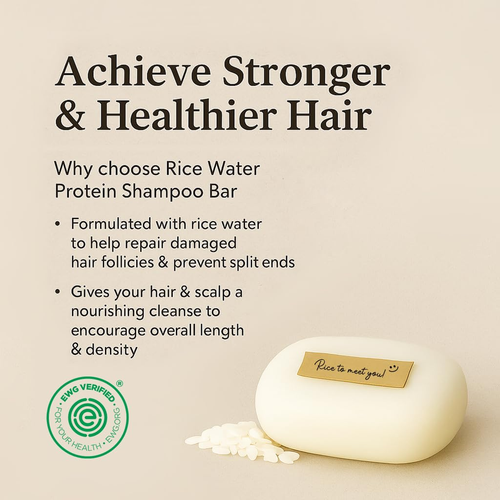 2-In-1 Mimosu Rice Water Shampoo Bar, Hair Growth, Unscented, 5oz | eBay UK