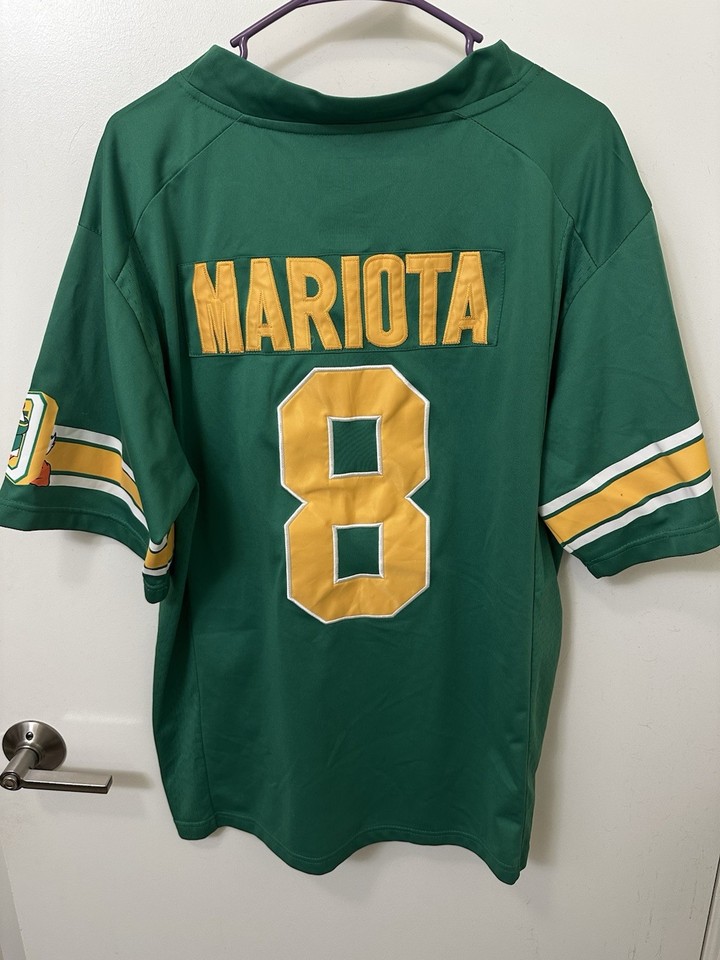 Nike Oregon Ducks Marcus Mariota #8 Jersey Green Men's Large Vintage ...