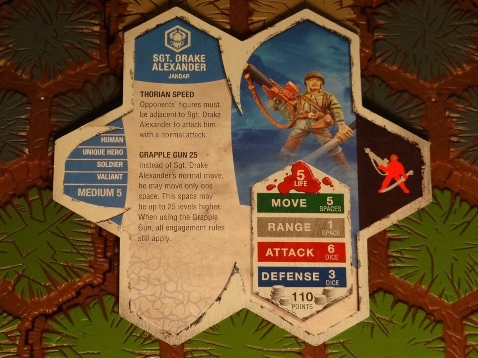 Sgt Drake Alexander - Heroscape - Rise of the Valkyrie | eBay