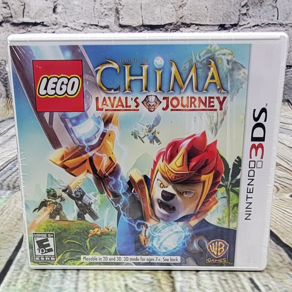 LEGO Legends of Chima: Laval's Journey (Nintendo 3DS, 2013) Factory ...
