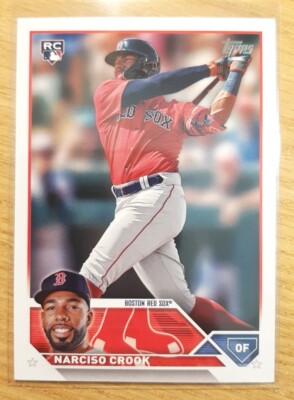 2023 TOPPS UPDATE NARCISO CROOK ROOKIE #186 BOSTON RED SOX | eBay