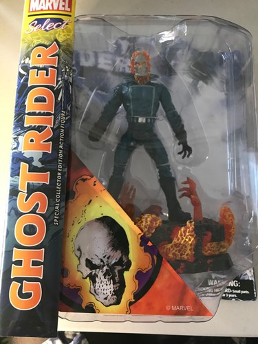 Diamond Select Marvel Comics GHOST RIDER Collector Edition Action ...