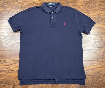 Polo Ralph Lauren Polo Shirt Large Blue D3 | eBay