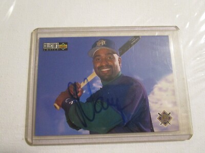 SIGNED AUTOGRAPHED 1996 Collector's Choice Baseball #413 Greg Vaughn | eBay