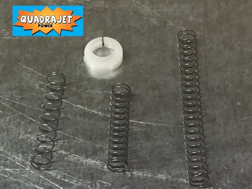 Quadrajet Power Piston Return Spring Assortment W/ Retainer And 3 ...