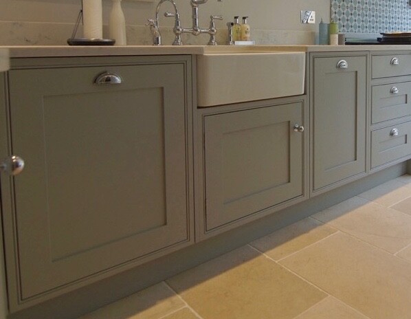 Handmade Solid Wood Kitchen Units Painted Bespoke Made to Measure Ovolo ...