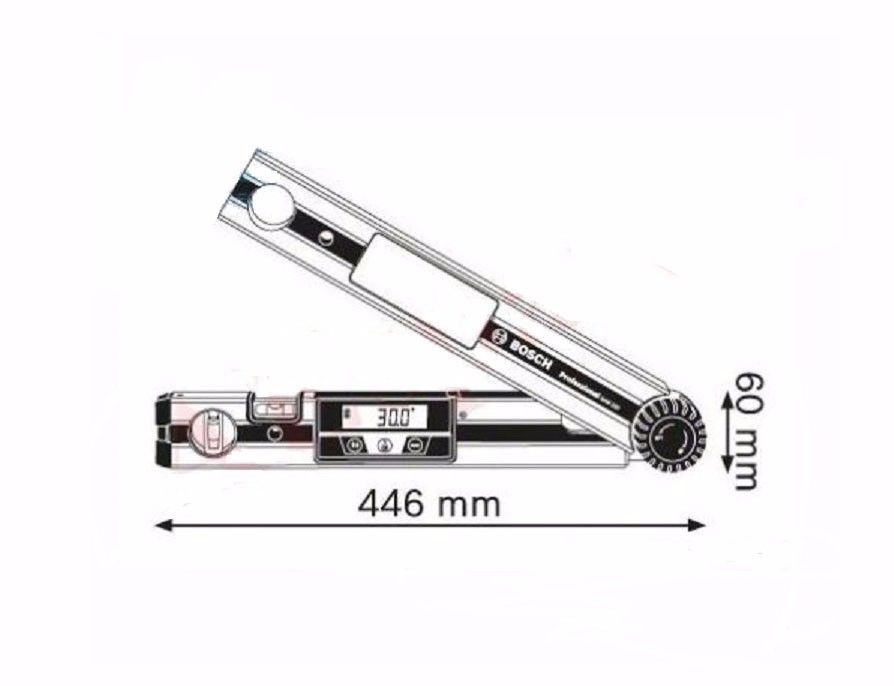 New Angle Measurer Bosch Gam 220 Professional Tool AEs | eBay