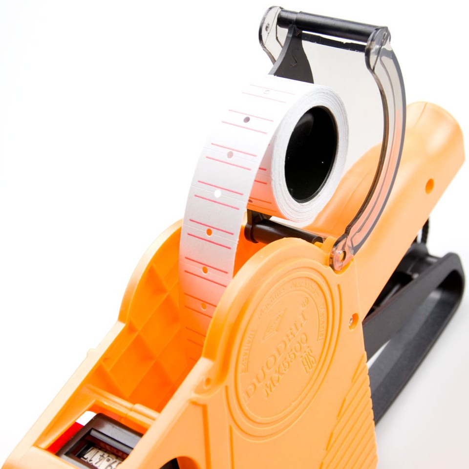 Tagging Pricing Gun Price Tag Labeller Kit with Ink and Label Stickers ...
