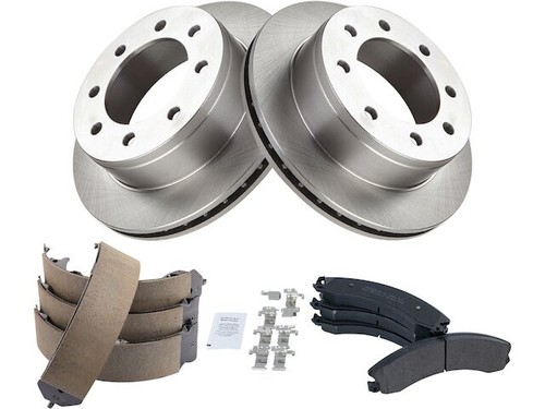 For Chevrolet Express 3500 Brake Pad Rotor and Parking Brake Kit ...