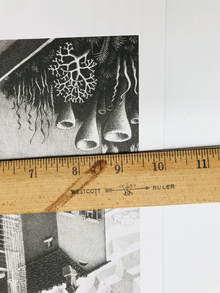 Waterfall By M. C. Escher 1961 Lithography Art Print “Waterfall” 15” X ...