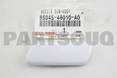 8504548010A0 Genuine Toyota NOZZLE SUB-ASSY, TYPE1 H/LAMP WASHER, LH | eBay