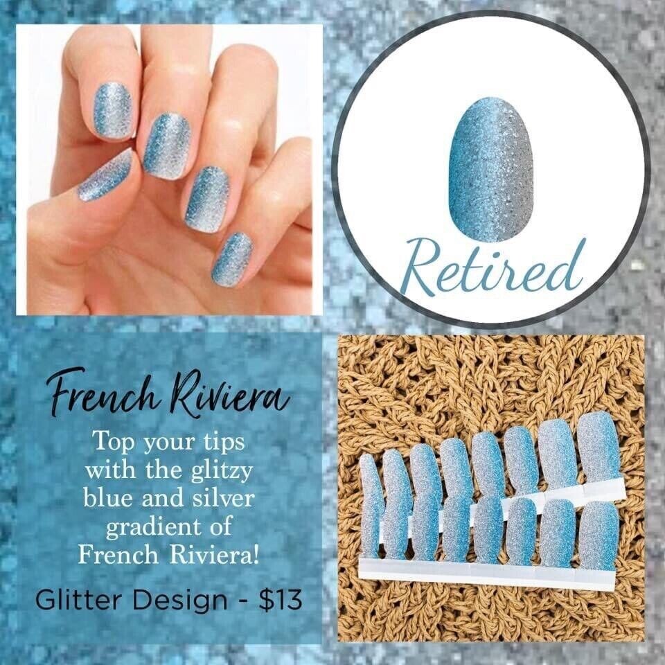 ☃️🎄HOLIDAYS Color Street Christmas 100% Nail Polish Strip Glitter ...