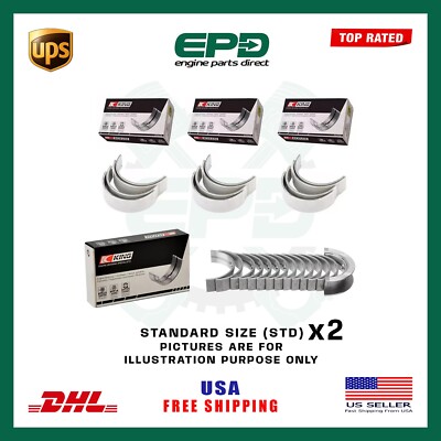 BMW N55 3.0 Crankshaft Main and Con Rod Bearing Set x2 Petrol Engine | eBay