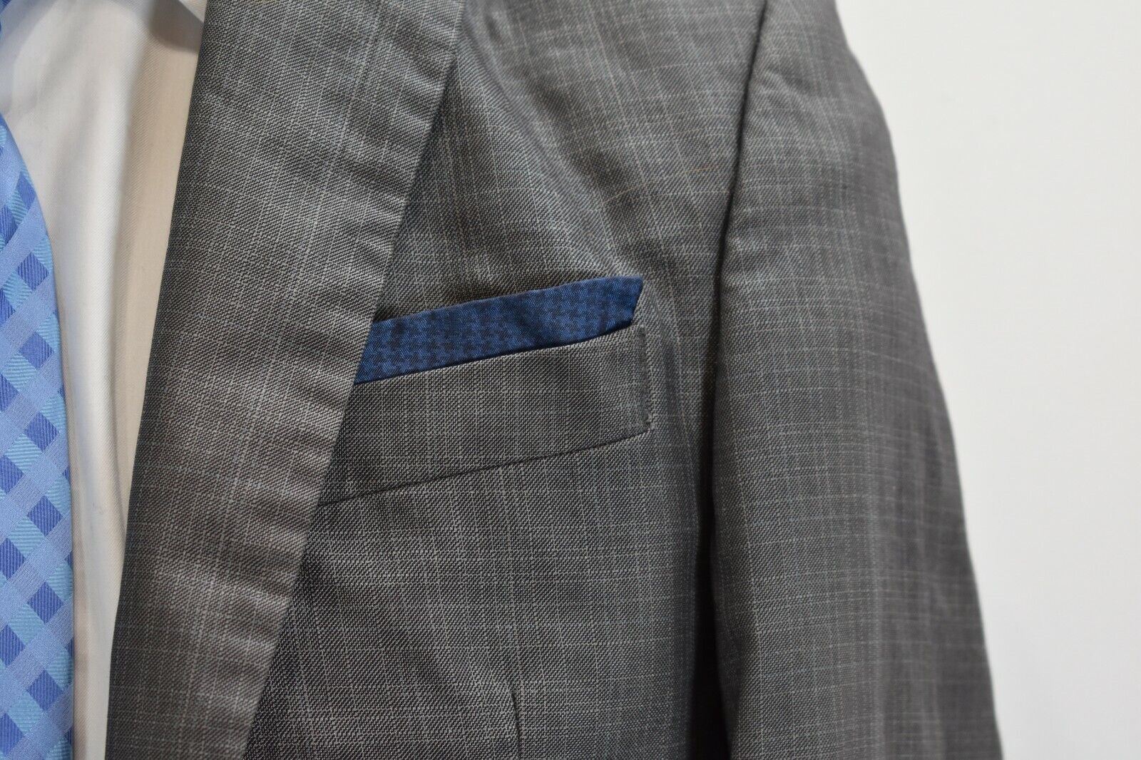 Billy London Mens Notch Lapel Two Button Flap Pocket Suit Jacket Coat ...