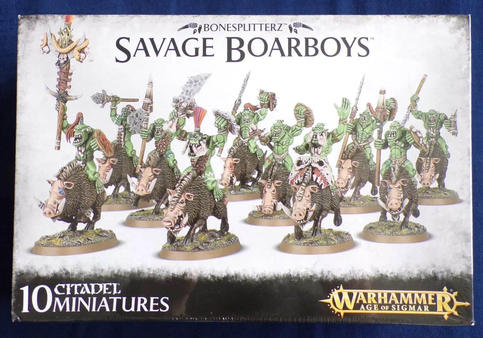 Bonesplitterz Savage Boarboys - Orruk Orcs Warhammer Age Of Sigmar ...