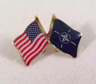 USA and NATO Crossed Friendship Flag Lapel Pin **MADE IN USA** | eBay