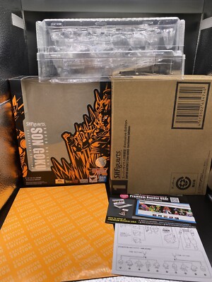 Sh Figuarts SS2S Goku Exclusive Edition Dragonball Z shf DBZ Bandai Box ...