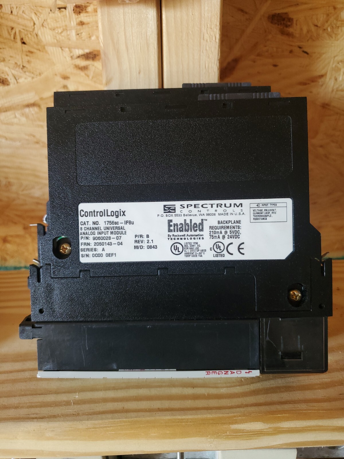 Spectrum Controls 1756sc-IF8U Input Module for sale online | eBay