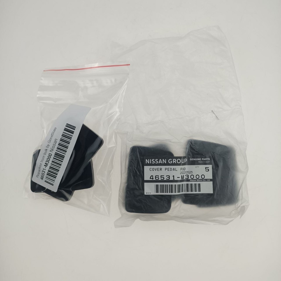 Genuine Nissan Navara D21 D22 Clutch and Brake Pedal Rubber 2pcs | eBay