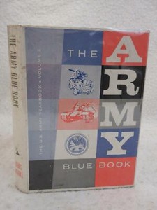 THE ARMY BLUE BOOK 1961 Volume I Bobbs-Merrill, IN Deluxe Edition HC/DJ ...