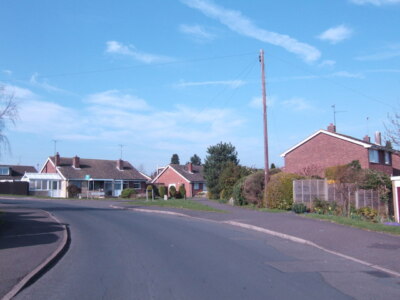 Photo 6x4 Bungalows in Churchill Avenue Boothville Boothville is a 1960 ...