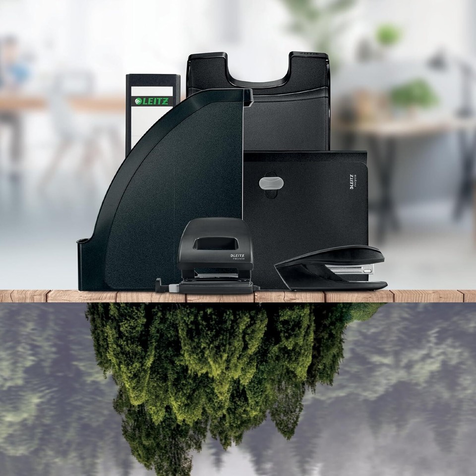 Acco Leitz NeXXt Recycle Mini Hole Punch 10 Sheets Bl (UK IMPORT ...