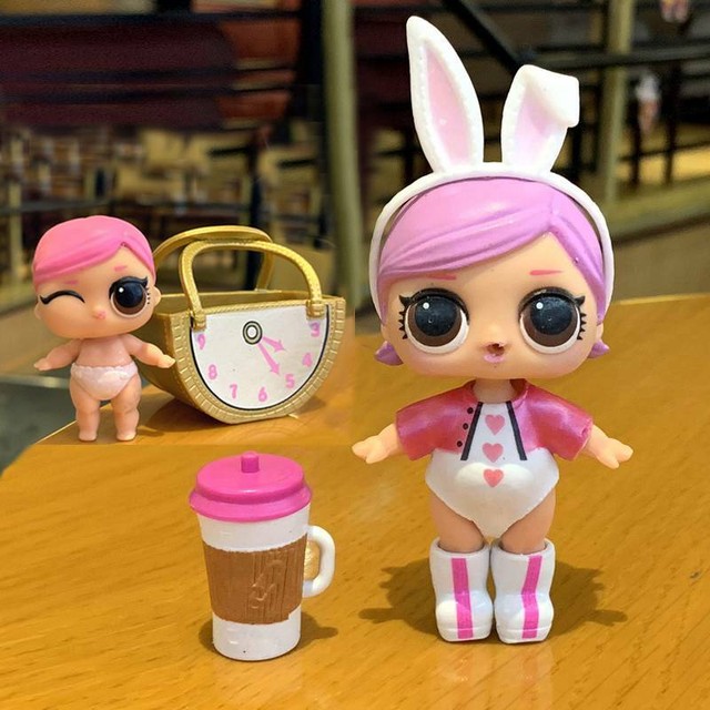 Bunny Rabbit LOL Surprise Doll HOPS Sister &LIL HOPS Series 2 Storybook ...