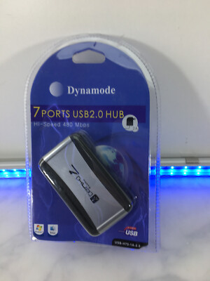 DYNAMODE - 7 Port USB 2.0 Hub - Mains Powered FREE UK P&P #152 | eBay UK