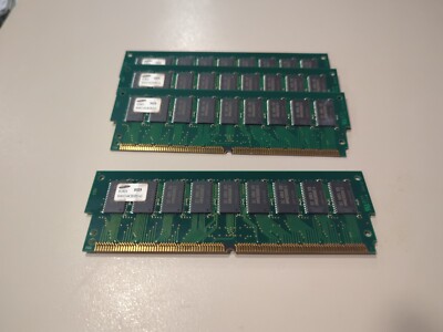 Lot of 4: Sun Samsung 128MB 200Pin ECC MEMORY KMM3144C883BS3-6S ...