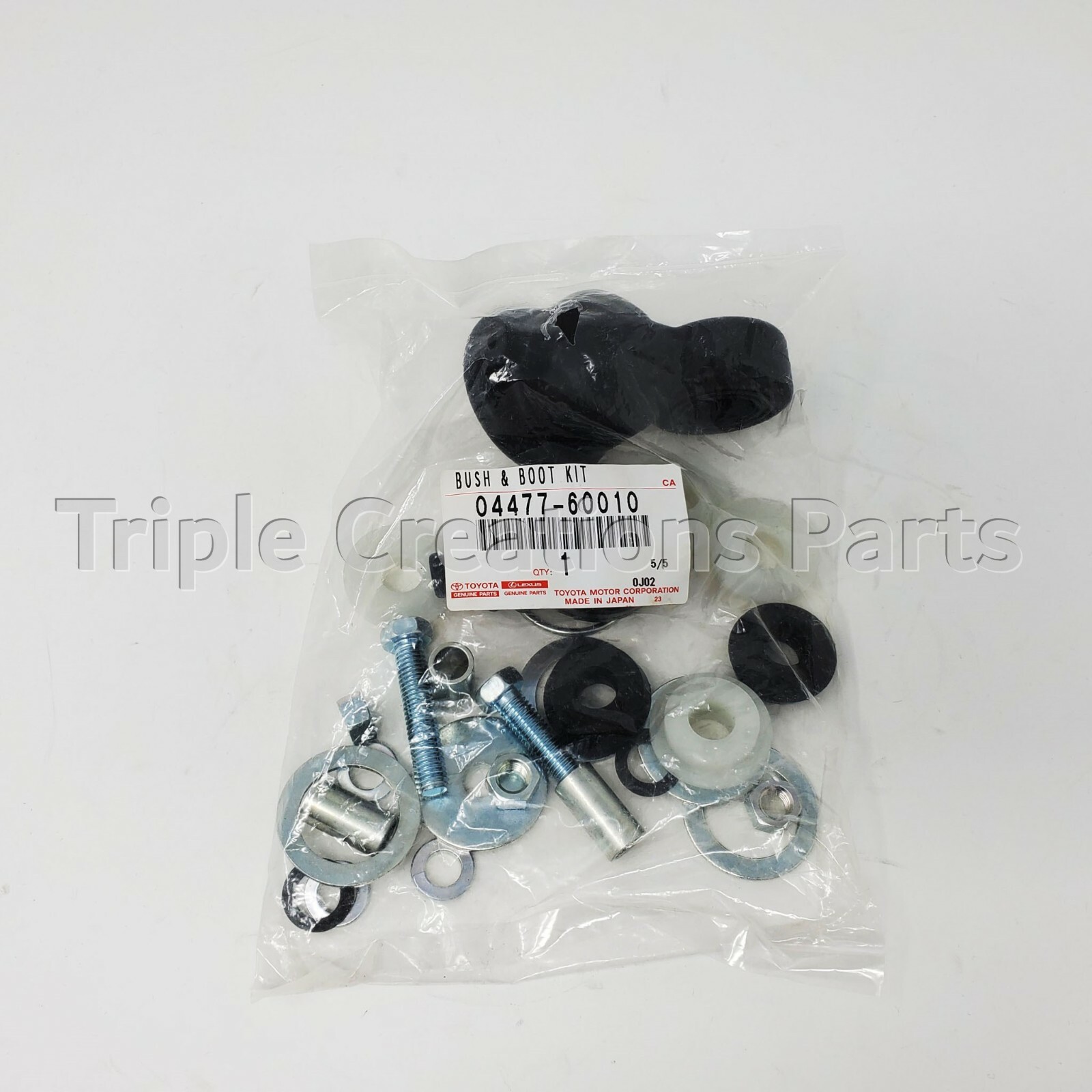 0447760010 GENUINE Toyota BUSH & BOOT KIT, LOAD SENSING SPRING 04477 ...