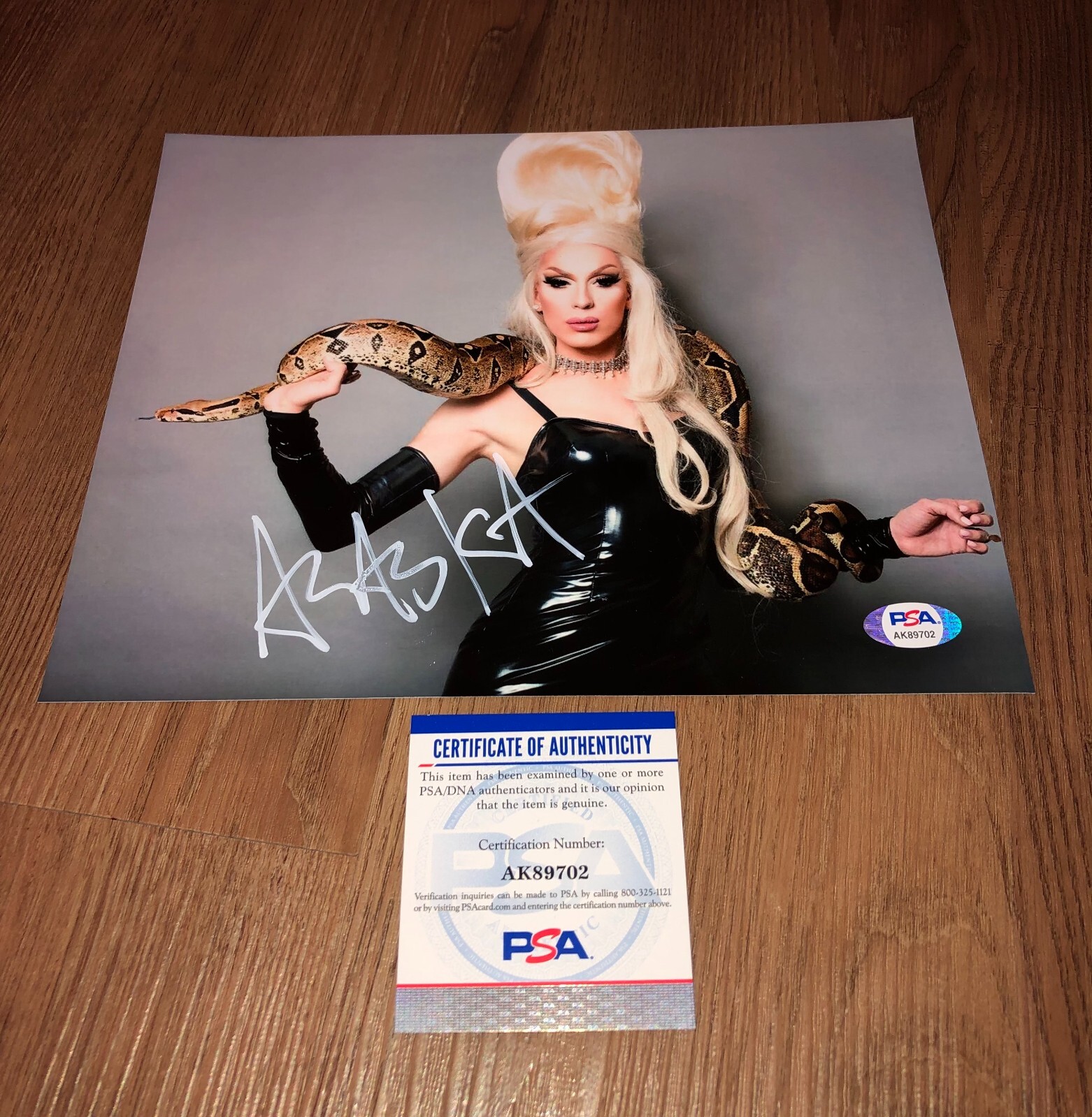 Alaska Thunderfuck RuPaul Drag Race Signed Autographed 8x10 PSA E1 | eBay