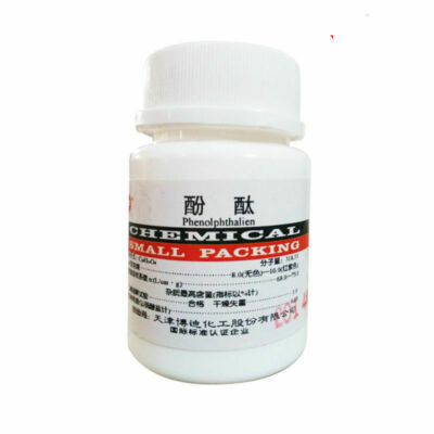 Phenolphthalein Powder Indicator 25g C20H14O4 PH Indicator | eBay