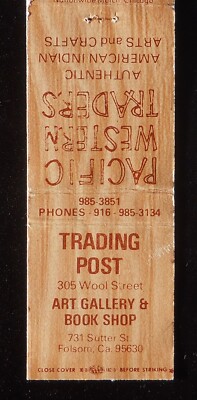 1970s Trading Post Art Gallery & Book Shop Pacific Western Traders ...