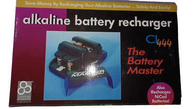 NOS ALKALINE/NICAD BATTERY CHARGER CL444 CLEARLINE CONCEPTS SEALED | eBay