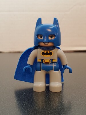 LEGO Duplo DC Superheroes Batman: BLUE BATMAN with Cape MiniFigure | eBay