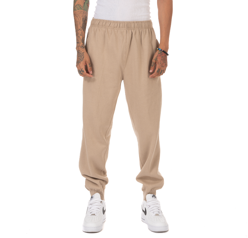 PRO CLUB Men's Jogger Sweatpants Fleece Pants Knee Ankle Band Standard ...