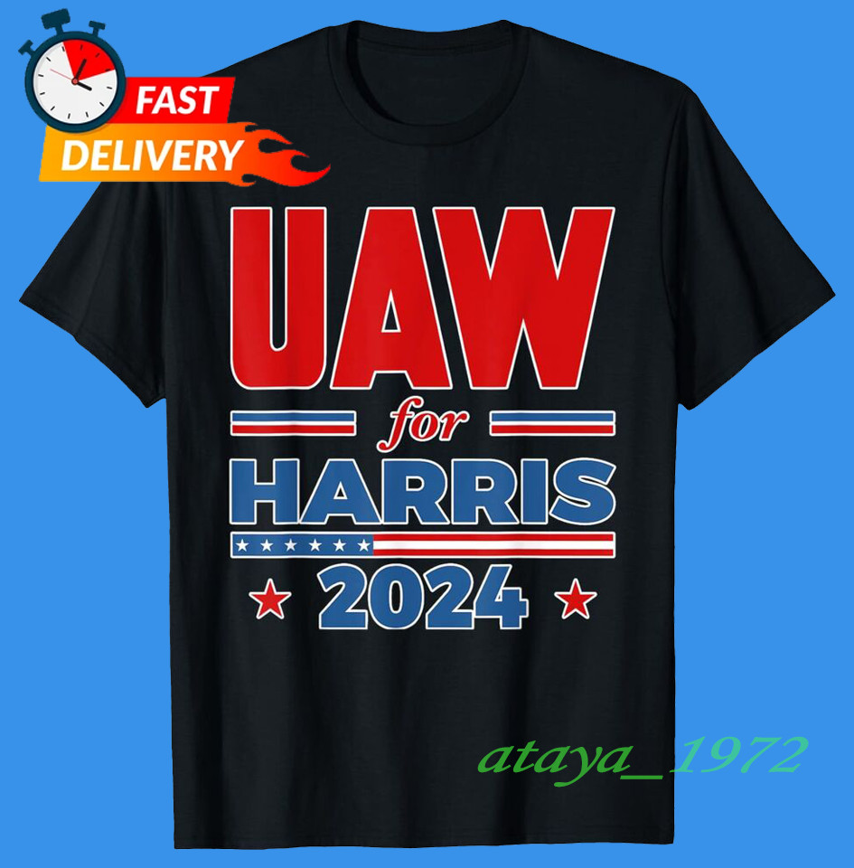 UAW for Kamala 2024 Harris Funny United Auto Workers … - Gem