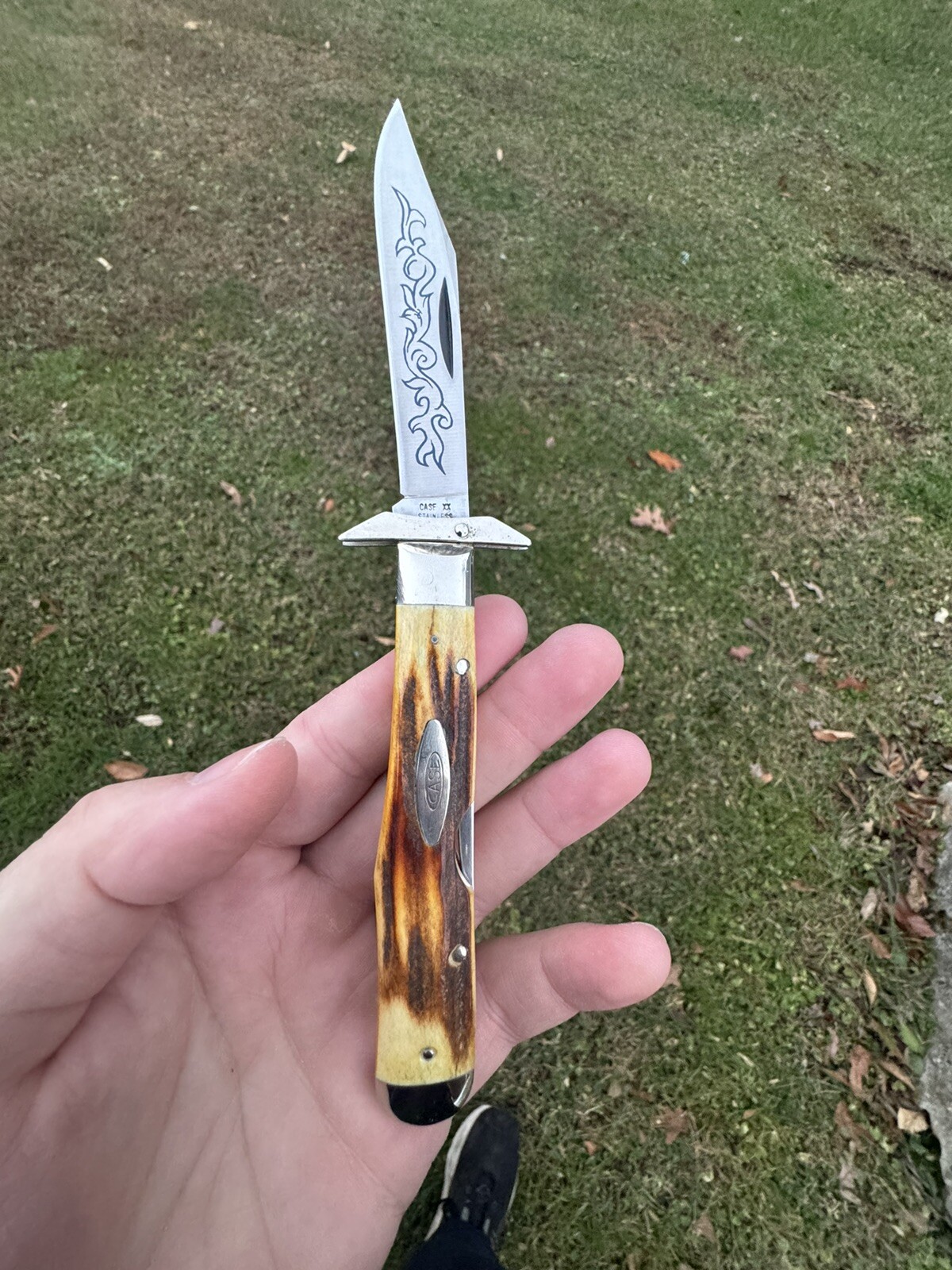 Case 1977 3-Dot 5111-1/2 Stag Cheetah Knife | eBay