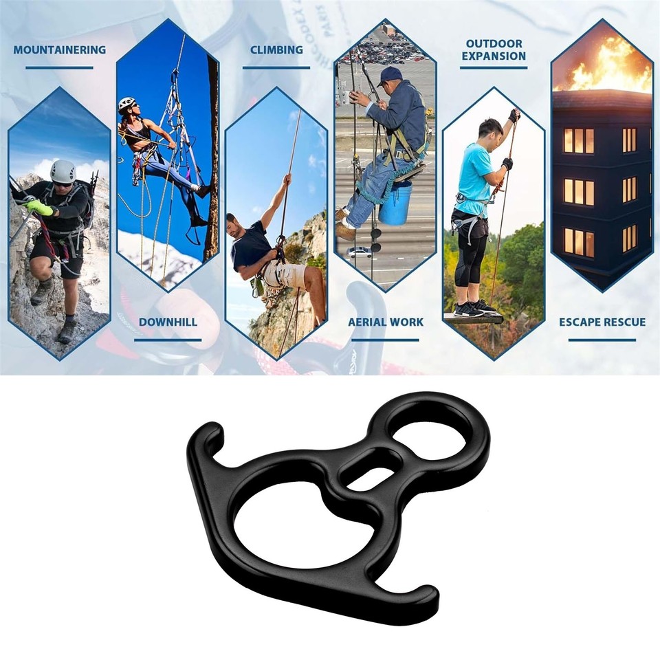 50KN Belaying And Rappelling Descende Climbing For Rock Climbing Peak ...